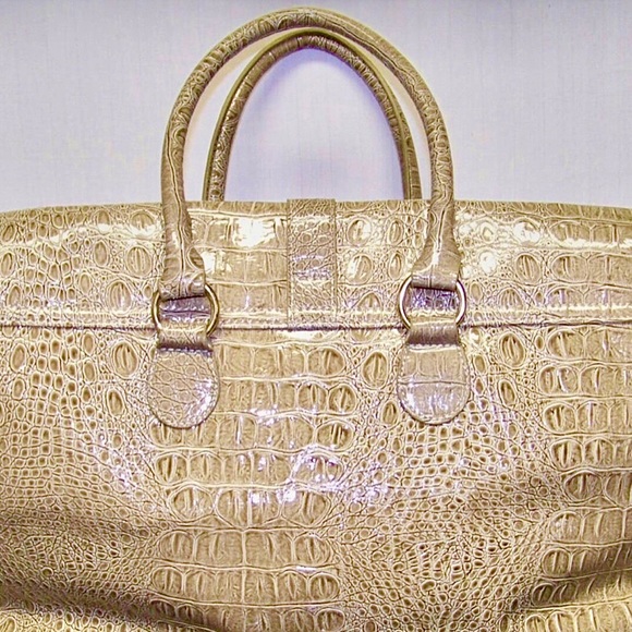 Jessica Simpson | Bags | Nwt Jessica Simpson Faux Crocodile Tote ...